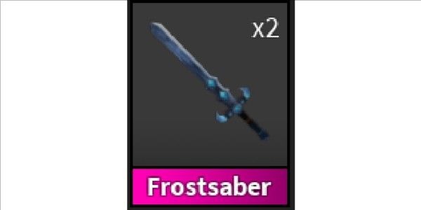 Buy Weapon Frostsaber MM2 Murder Mystery 2 2501898 | itemku