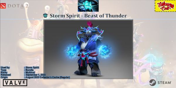 Beli Item Gift Beast of Thunder (Storm Spirit - August 2023 Collector's ...
