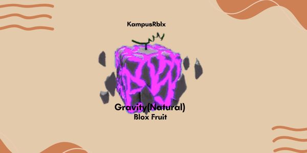 Buy Fruit Gravity (Natural) Blox Fruit Blox Fruits 2504720 | itemku