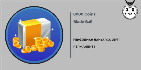 Beli Coins 8000 Coins Blade Ball Roblox Terlengkap dan Termurah Juni ...