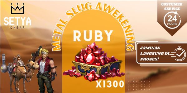Buy Top Up 1300 Ruby Metal Slug Awakening 2506064 | itemku