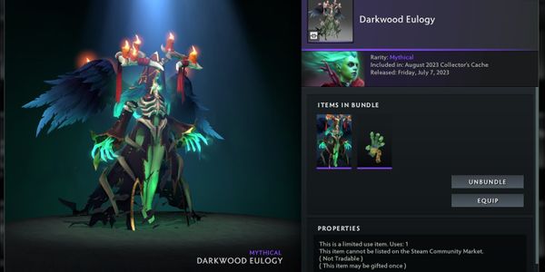 Beli Item Gift Death Prophet Set Darkwood Eulogy (CC Collector ...
