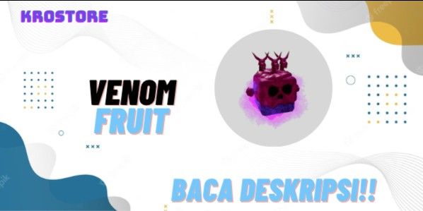 Buy Fruit Venom (Natural) Blox Fruits Roblox 2484322 | itemku