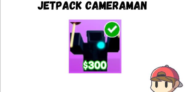 Beli Cameraman Jetpack Cameraman Exclusive ( Toilet Tower Defense ...