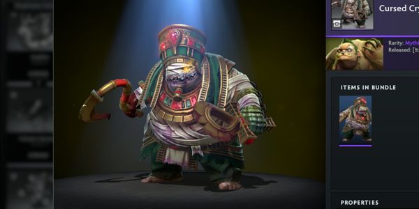 Buy Item Gift Cursed cryptbreaker pudge set cc Dota 2 2485413 | itemku