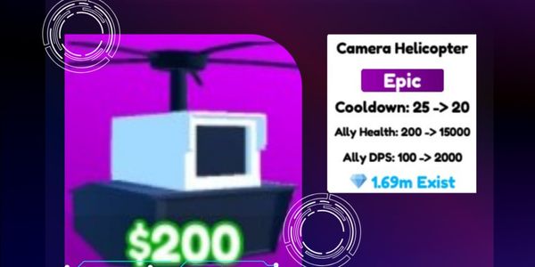 Beli Cameraman Camera Helicopter (Epic) -Toilet tower defense Toilet ...