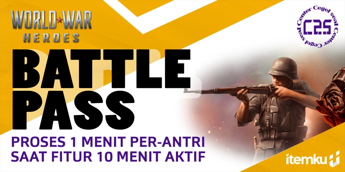 Buy Top Up Battle Pass World War Heroes 2955820 | itemku