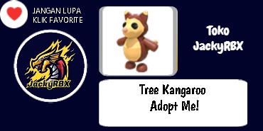Beli Pet Tree Kangaroo - JackyRBX Adopt Me Trading Hub Terlengkap dan ...