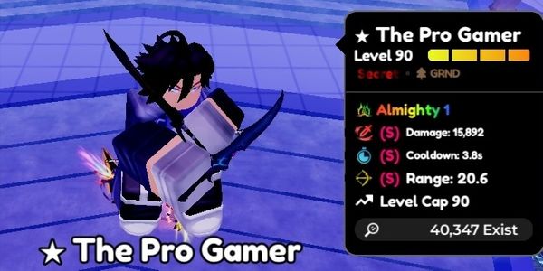 Buy Unit The Pro Gamer "SJW" (Almighty) Good Stats Anime Defenders ...
