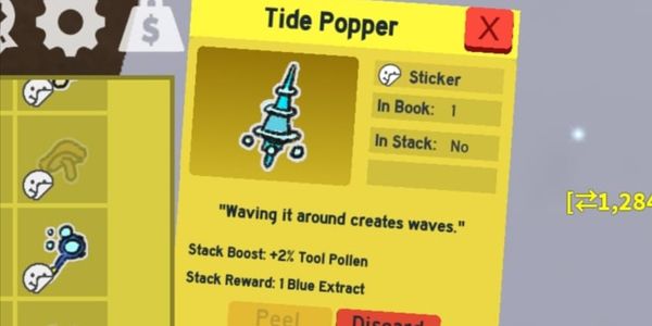 Buy item Bee swarm simulator | Tide popper (sticker) | via trade Bee ...