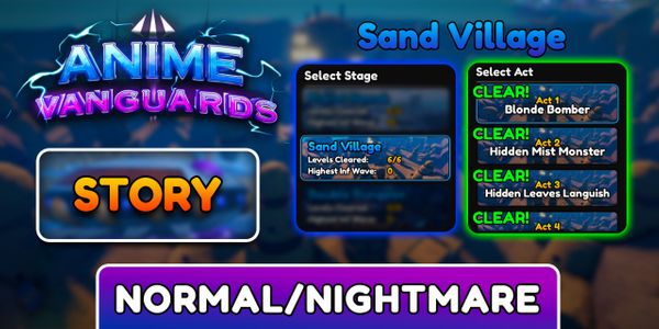 Buy Boosting Services Sand Village Nightmare Anime Vanguards 2995846 ...