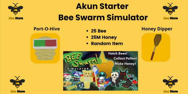 Buy Account Starter Account - Bee Swarm Simulator Bee Swarm Simulator ...