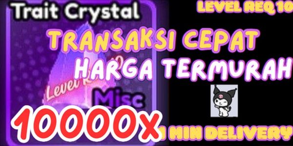 Buy Item 10000 Trait Crystal Anime Defenders 3008443 | itemku