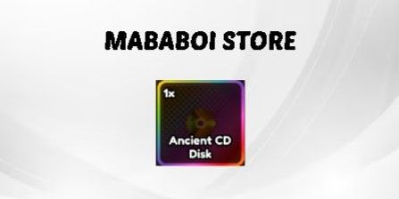 Buy Item â€¢Ancient CD Disk (Anime Last Stand) Roblox 3008840 | itemku