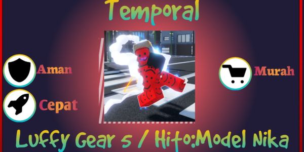 Buy Stand & spec Temporal Luffy Gear 5 / Hito Model:Nika Mythic Ability ...