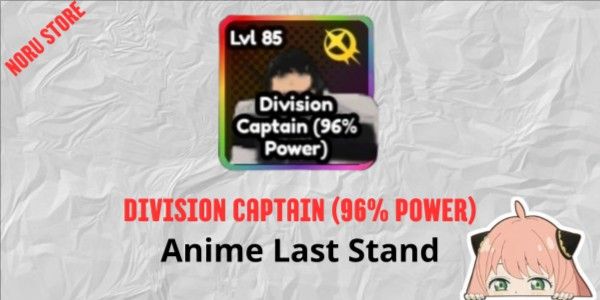 Buy Unit Divison Captain (96% Power) - Anime Last Stand Anime Last ...