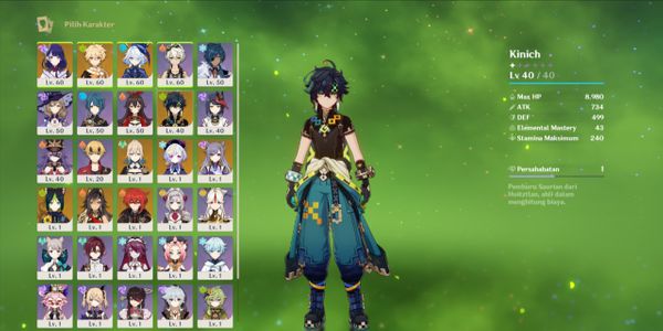 Beli Akun Kinich c1 sign, Raiden shogun sign, Furina, jean dkk Genshin ...