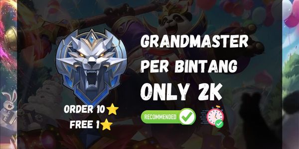 Buy MLBB Boosting Grandmaster Per Bintang Mobile Legends 3010097 | itemku