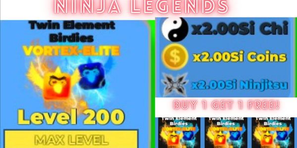 Beli Pets Twin Element Birdies VORTEX - ELITE LVL MAX - NINJA LEGENDS ...