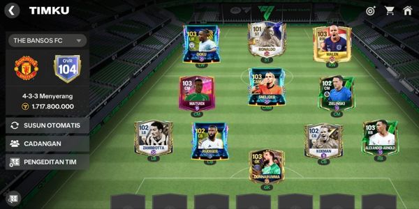 Buy Account AKUN EA FC OVR 104 LVL PLAYER 10-25 H2H LEGEND III ASET ...