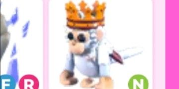 Beli Pet No potion Neon royal capuchin monkey | Adopt me! Adopt Me ...