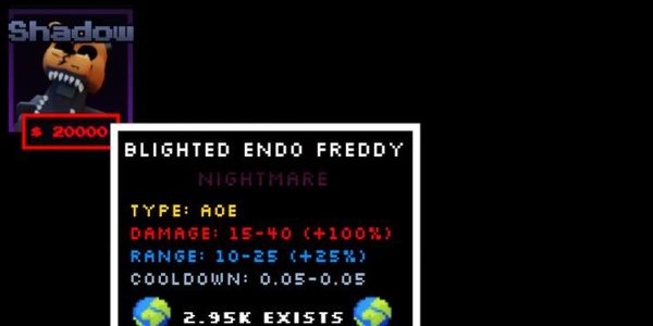 Buy Tower Blighted Endo Freddy (Nightmare) - Five Nights TD Five Night ...