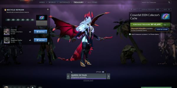 Buy Item Gift Queen Of Pain Exquisite Agonise Collector Cache I 2024 ...