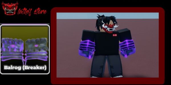 Buy Glove Balrog (Breaker) Untitled Boxing Game Roblox 3014016 | itemku