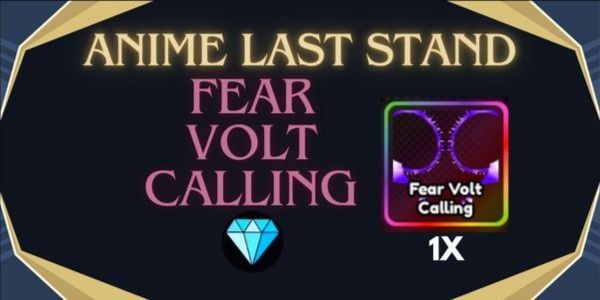 Beli Item Fear Volt Calling | Anime Last Stand Anime Last Stand ...