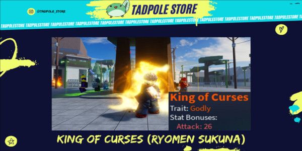 Buy Stand & spec King Of Curses (Ryomen Sukuna) | Godly - A Universal ...