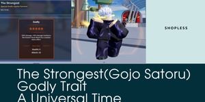 Buy Stand & spec The Strongest(Gojo Satoru) Godly Trait | A Universal ...