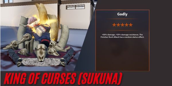 Buy Stand & spec [GODLY] Sukuna / King of Curses (A Universal Time ...