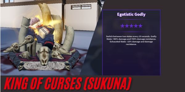 Buy Stand & spec [HEXED GODLY] Sukuna / King of Curses (A Universal ...