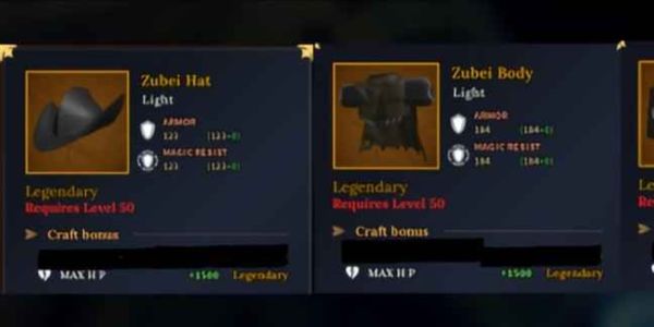 Beli Equipment Devas of Creation, Full Leg Perks Zubei Set Devas Of ...