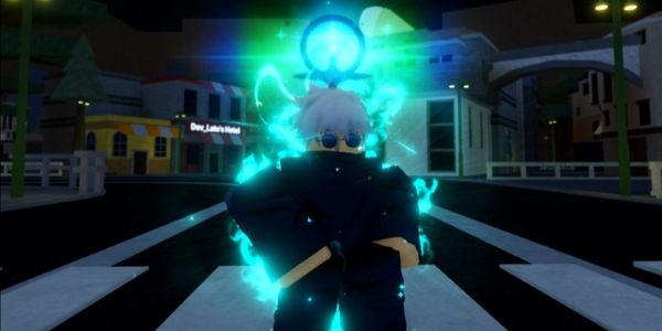 Beli Skin Unusual Cyan The Honored One | Gojo Mythic Skin - A Universal ...