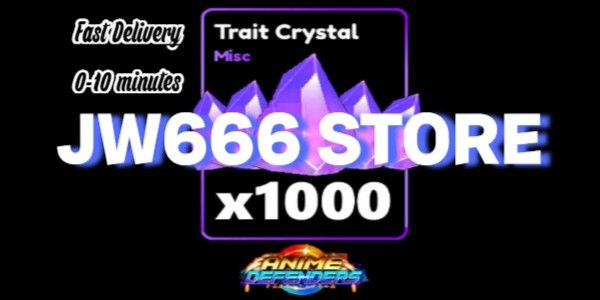 Buy Item 1000 Trait Crystal Anime Defenders Roblox 3022570 | itemku
