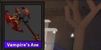 Buy Weapon Vampire Axe - MM2 Murder Mystery 2 3022302 | itemku