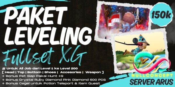 Beli Armor ARUS - PAKET HUNT LEVELING - ALL JOB FULL XG FREE PET Seal ...