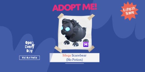 Buy Pet Mega Scarebear (No Potion) Adopt Me Adopt Me Trading Hub ...