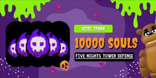 Buy Tower 10000 Souls Enchants | Five Nights TD (FNTD) Five Night Tower ...