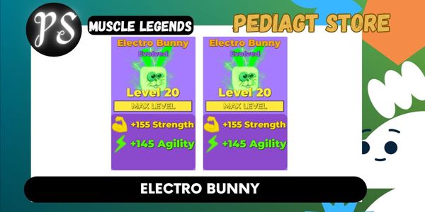 Buy Pet PET ELECTRO BUNNY Muscle Legend 3046484 | itemku