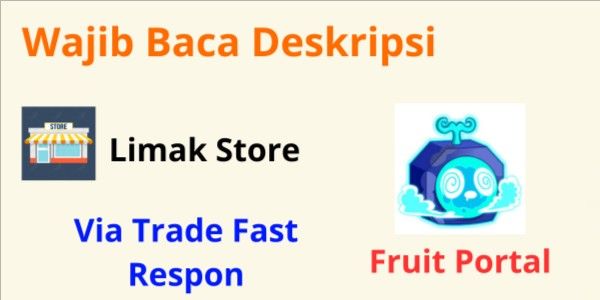 Beli Fruit Fruit Portal (Via Trade) Blox Fruits Terlengkap dan Termurah ...