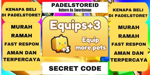 Buy Pets +3 Equip More Pets (SECRET CODES) - Reborn As Swordsman RBL ...