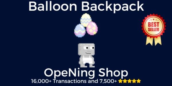 Buy Item BALLOON BACKPACK Growtopia 2739124 | itemku