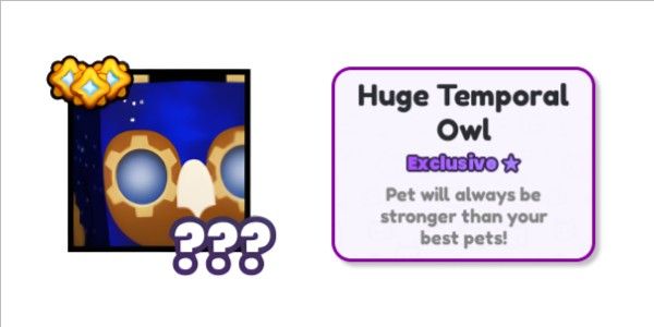 Beli Pets Huge Temporal Owl Roblox Pet Simulator 99! Terlengkap dan ...
