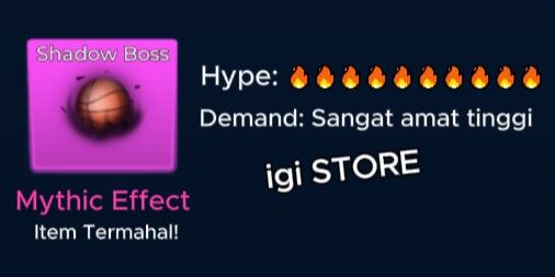 Buy Item Basketball Legends - Shadow Boss - Mythic Effect Roblox ...