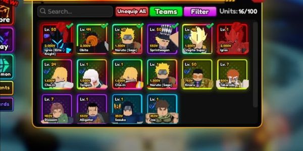 Beli Akun [Anime Vanguards](Lvl 33) Igris Evo | Obito Solar | Naruto ...