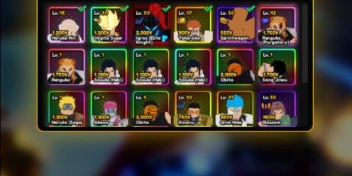 Buy Account [Anime Vanguards](Lvl 47) Igris Evo | Rengoku Evo | Vegeta ...