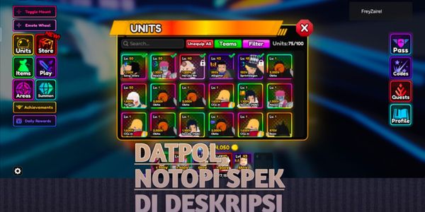 Buy Account akun sjw monarch Evo, akaza etereal Evo - anime vanguards ...