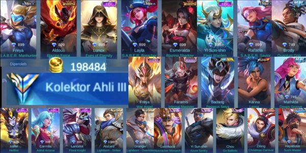 Beli Akun SKIN 188 HERO MAX LUCKYBOX FREYA SEIYA BADANG LB GRANGER ...
